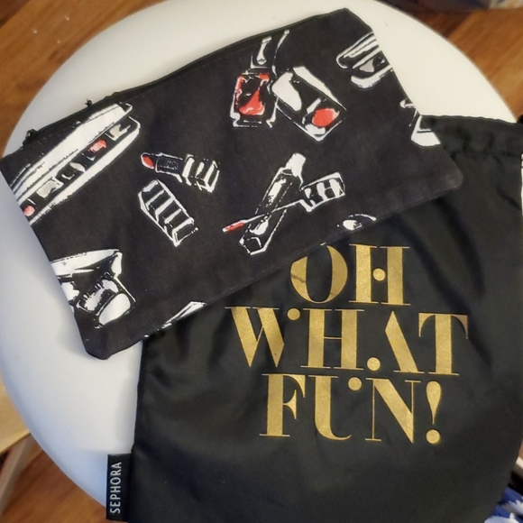 Sephora | Bags | Sephora Holiday Edition Makeup Bag Mini Pouch | Poshmark